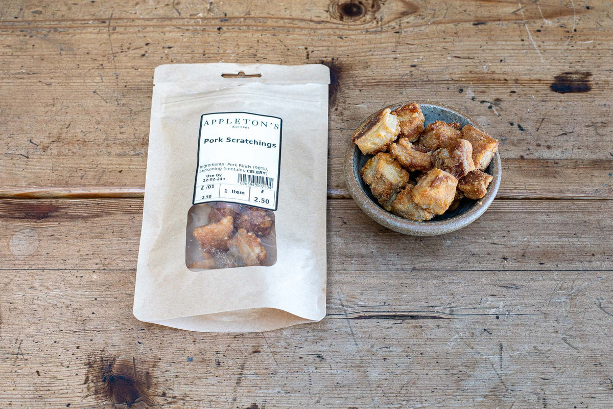 Pork Scratchings | Appleton's Butchers